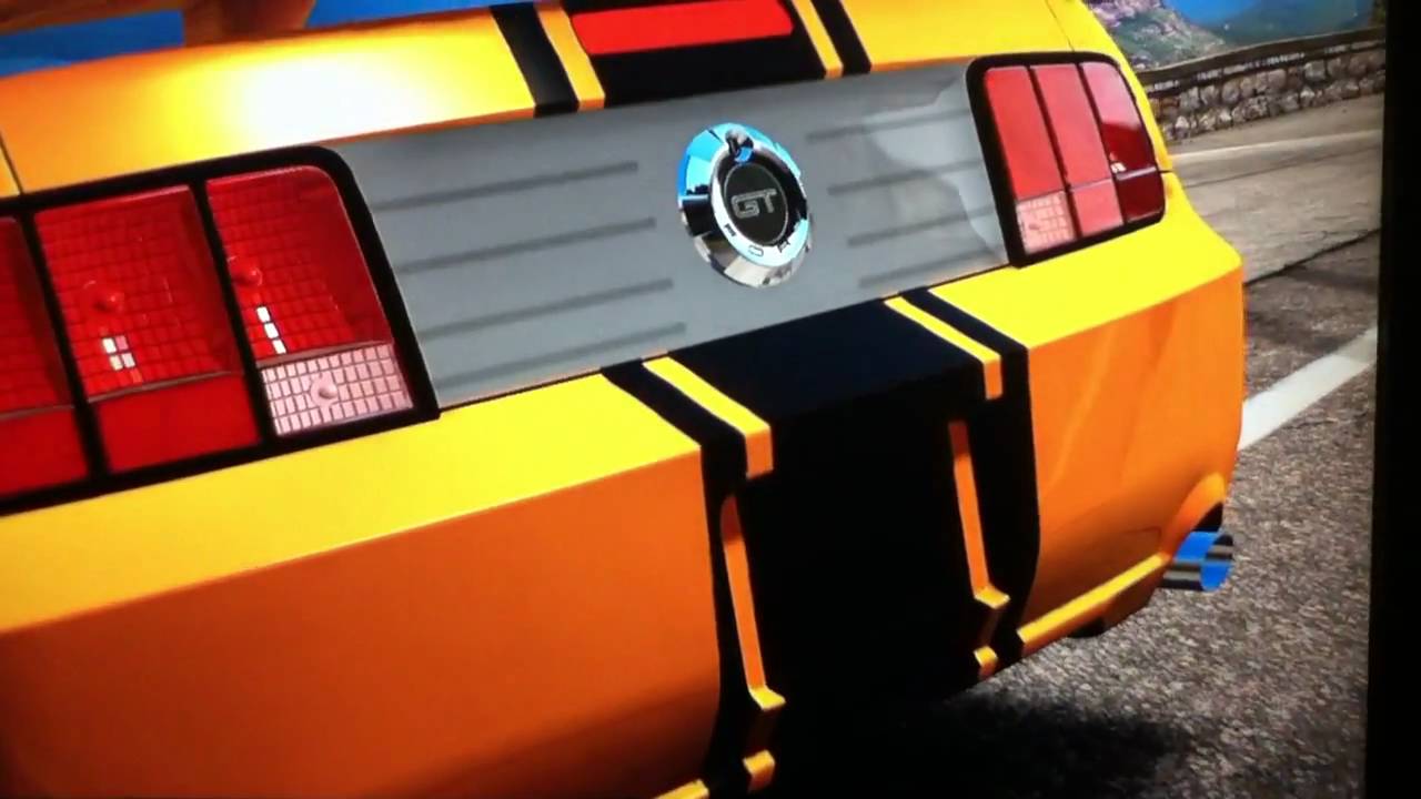 Forza 3 UBB(ultimate bad boy) Mustang 1000BHP!!!!!!!! - YouTube