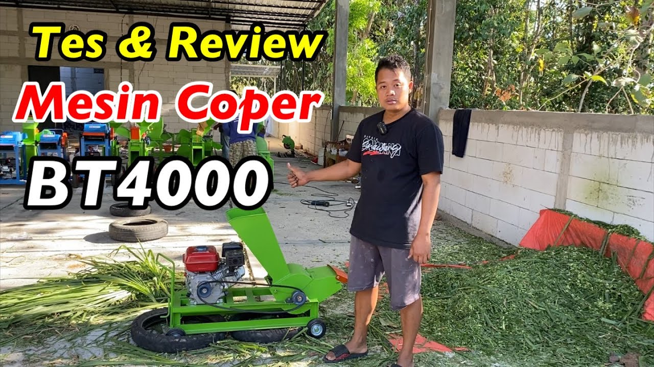 REVIEW & TES MESIN COPER BT4000, Mesin coper rumput rekomended untuk ...