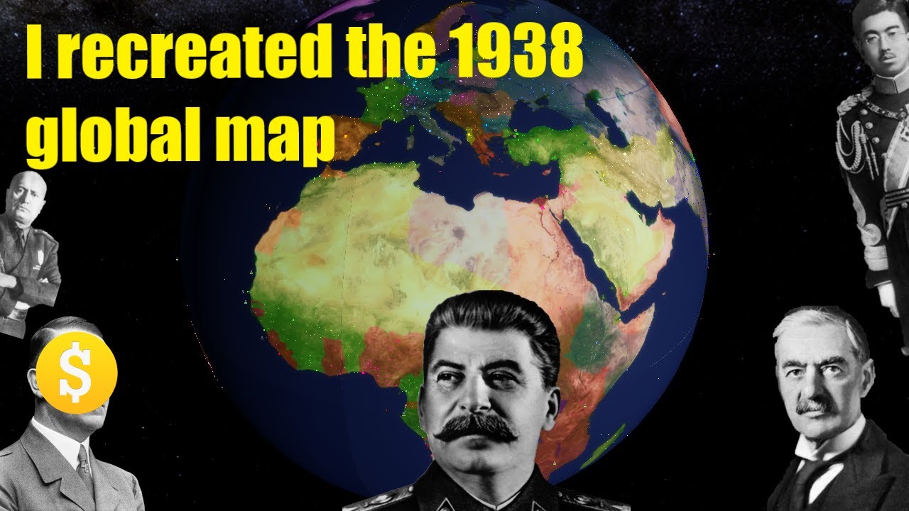 I Recreated the 1938 Global Map - Rise of Nations - YouTube