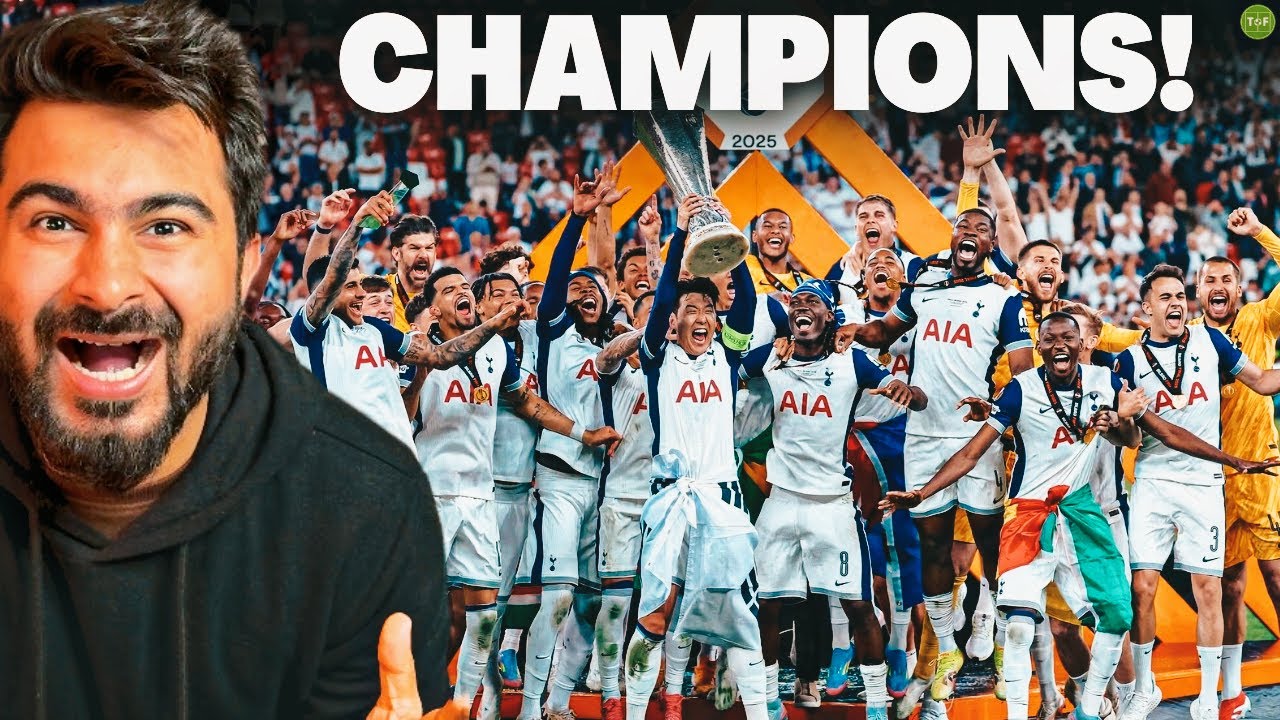 SPURS WIN THE EUROPA LEAGUE TITLE! - YouTube