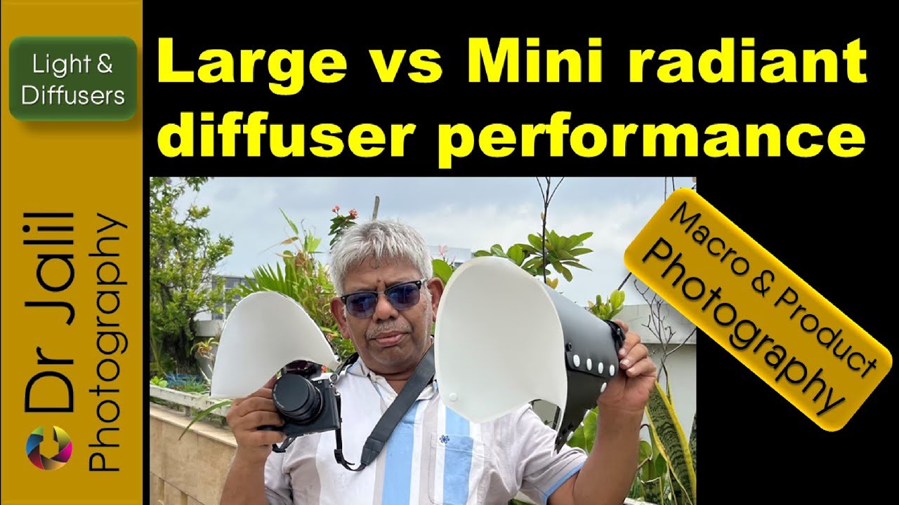 Large vs Mini radiant diffuser performance - YouTube