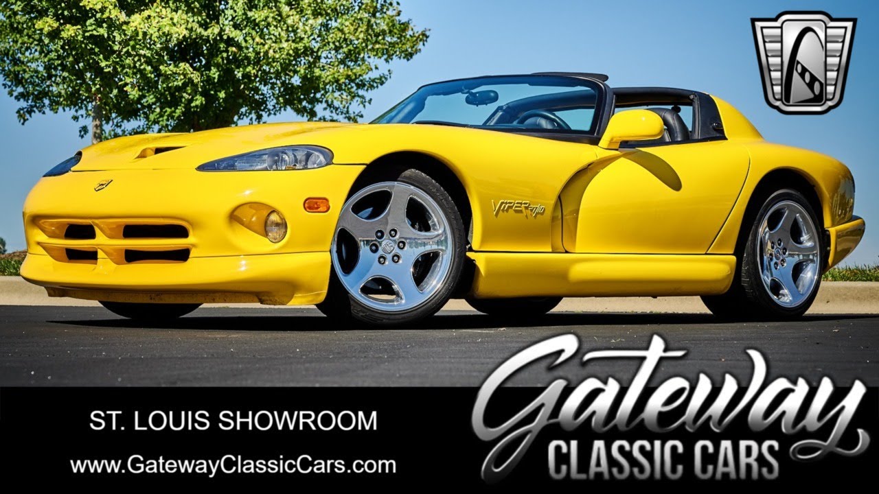 2001 Dodge Viper RT/10 Generation 2 Gateway Classic Cars St. Louis ...