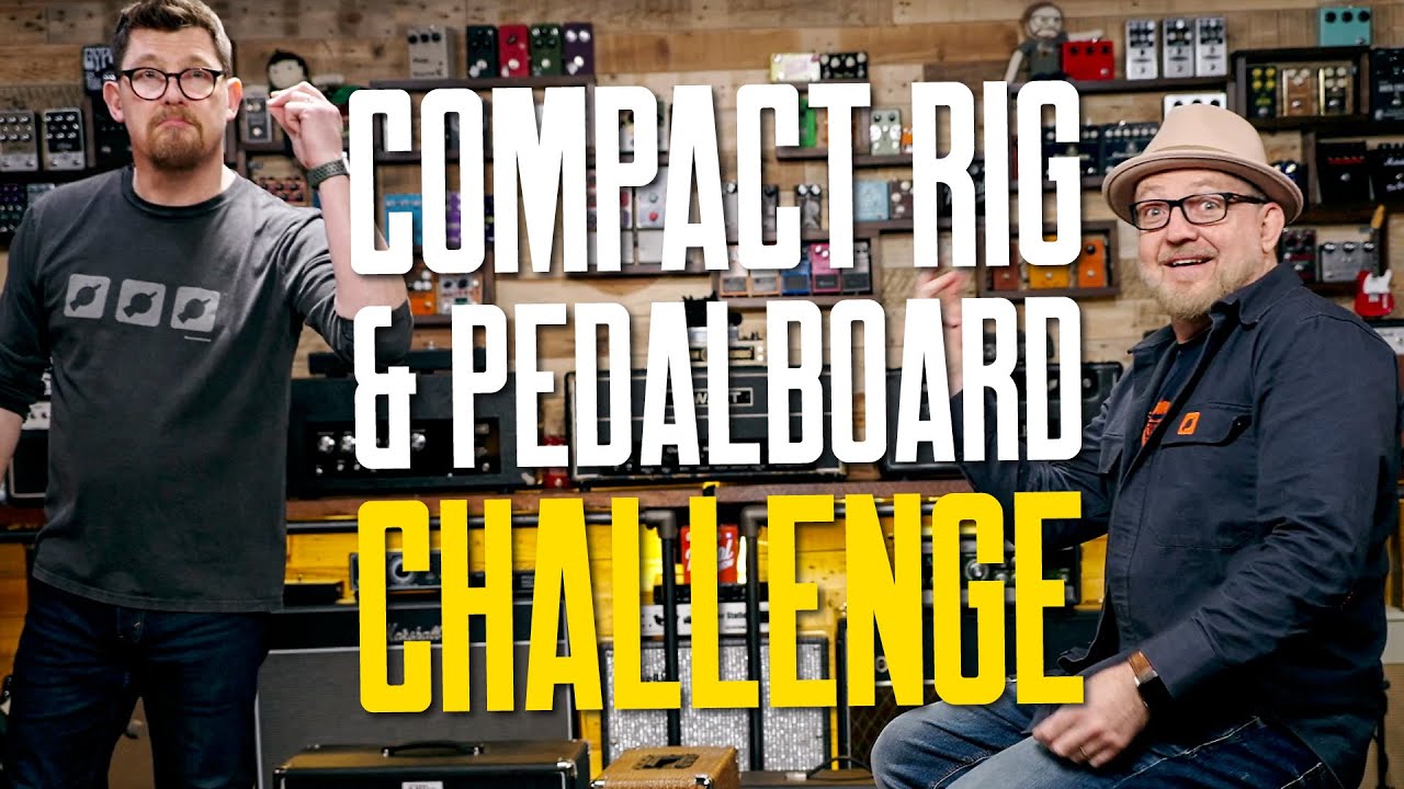 Compact Guitar Rig & Pedalboard Challenge - Dan Vs Mick [But It HAS To ...