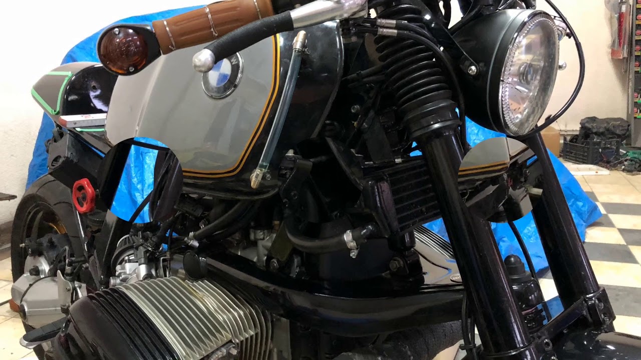 Bmw R1100S Cafe Racer - YouTube