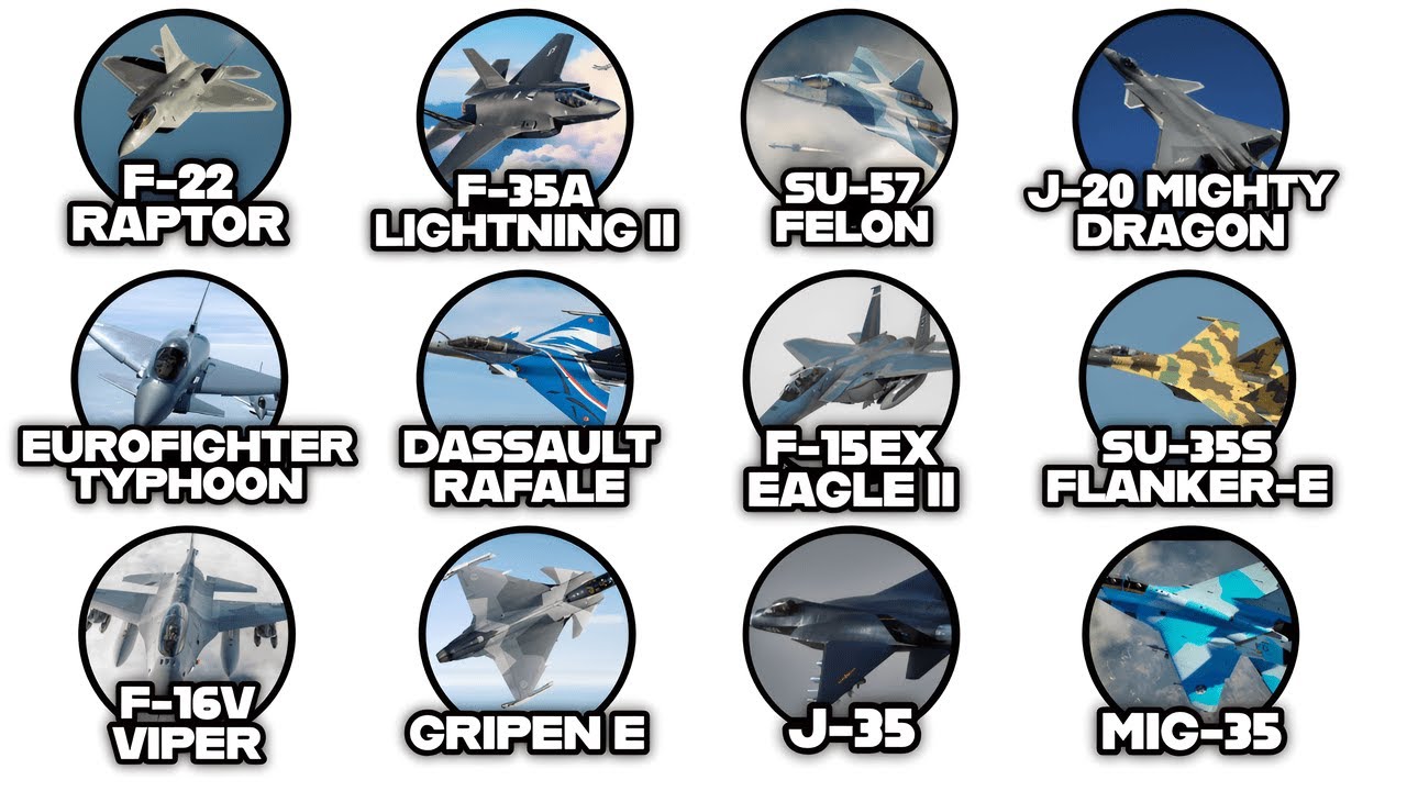 The Deadliest Fighter Jets in the World Explained in 20 Minutes - YouTube