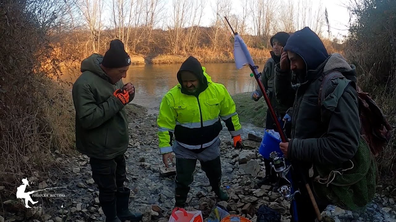 Bojnik e riba za majstori. Ribolov so Borce, Vlado, Darko i Miki # ...