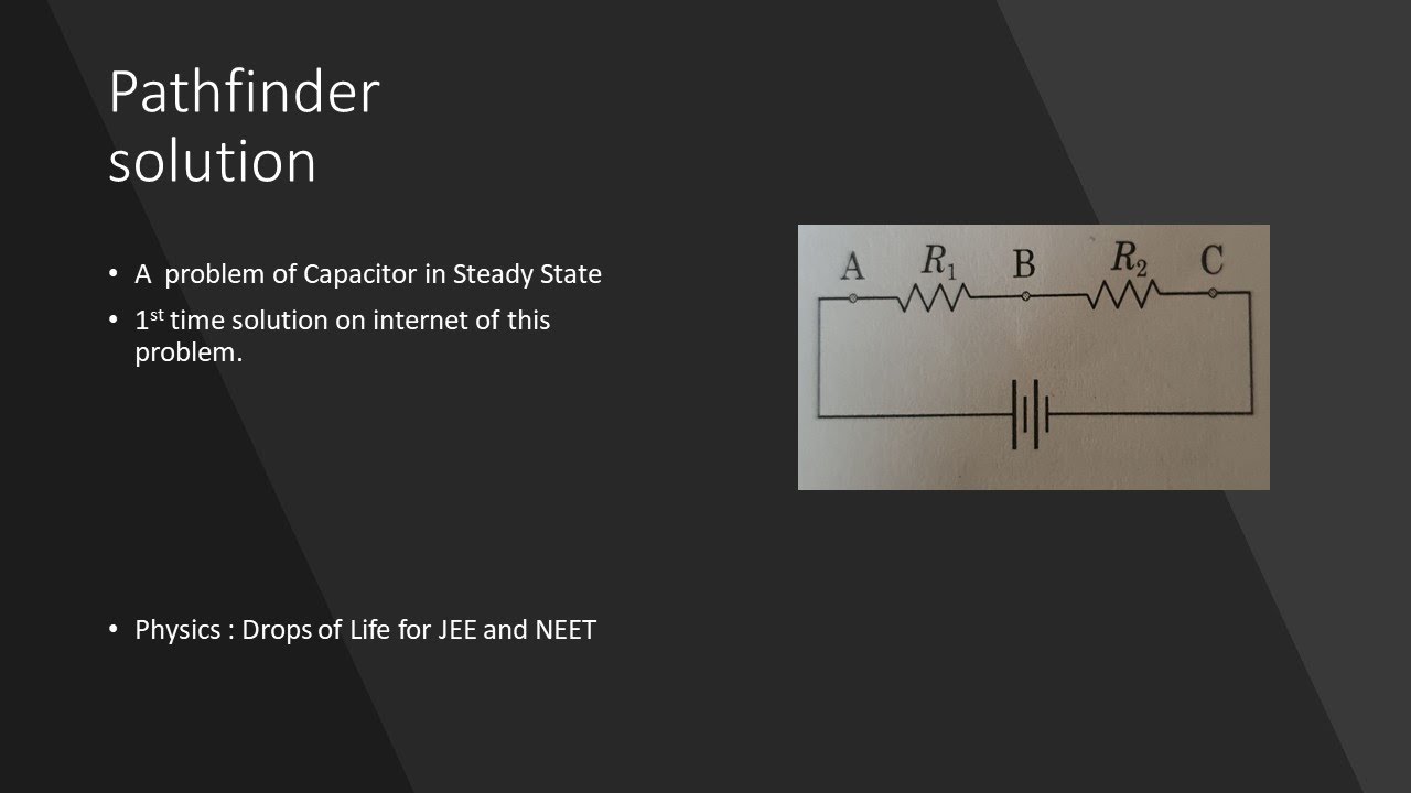 Pathfinder Olympiad Jee Advance Physics Solution 48 of current ...