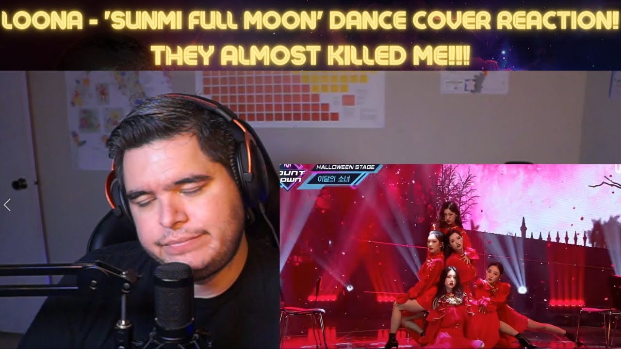 LOONA - Full Moon(Original Song by SUNMI)] Halloween Special Stage ...