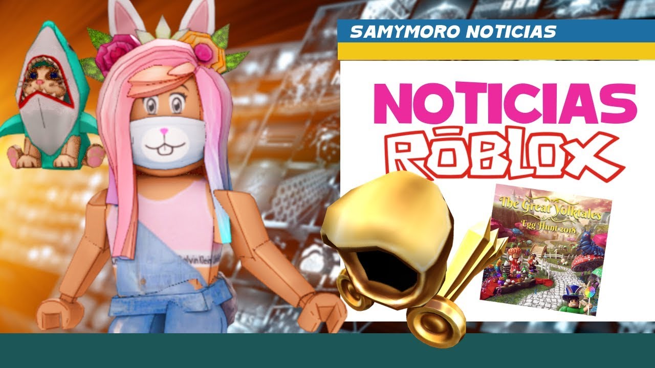 Noticias Roblox en español El Dominus Dorado y EGGHUNT 2018 - YouTube