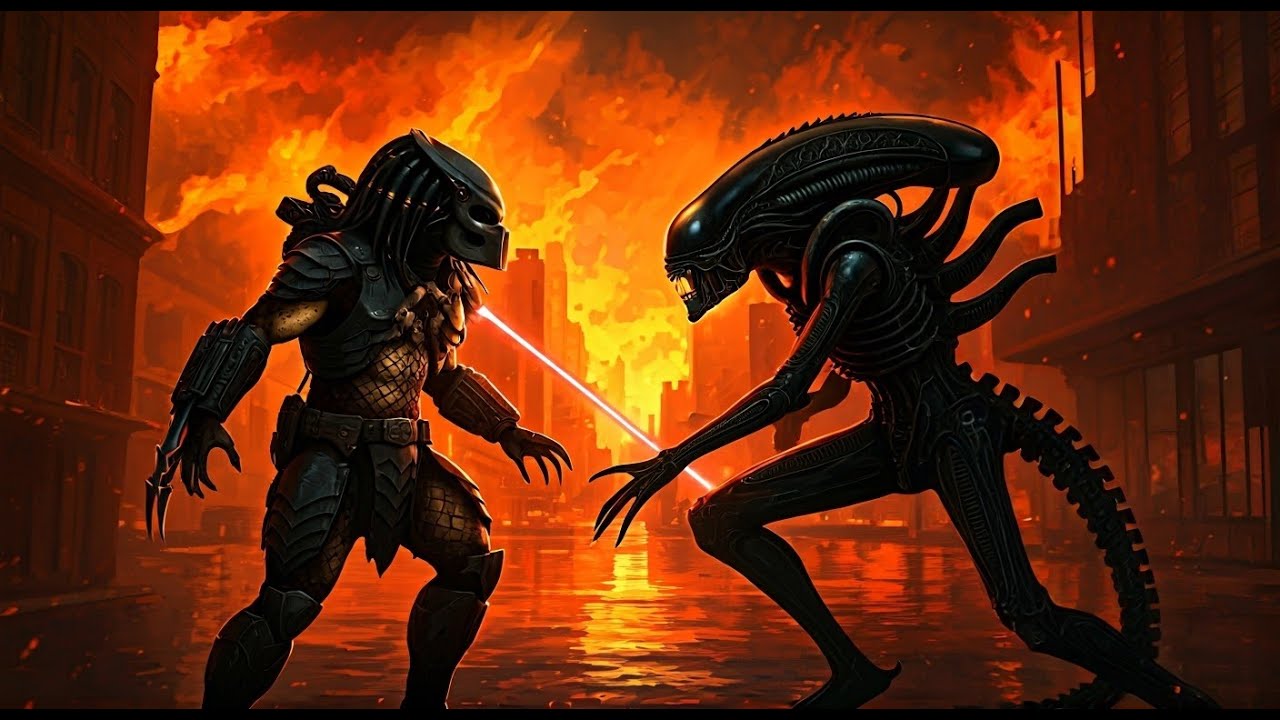 10000 Predators Vs 10000 Xenomorphs - UEBS2 - Ultimate Epic Battle ...