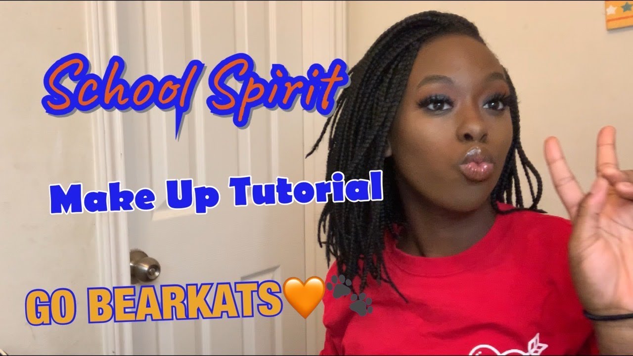 School Spirit Make up!!! SHSU - YouTube