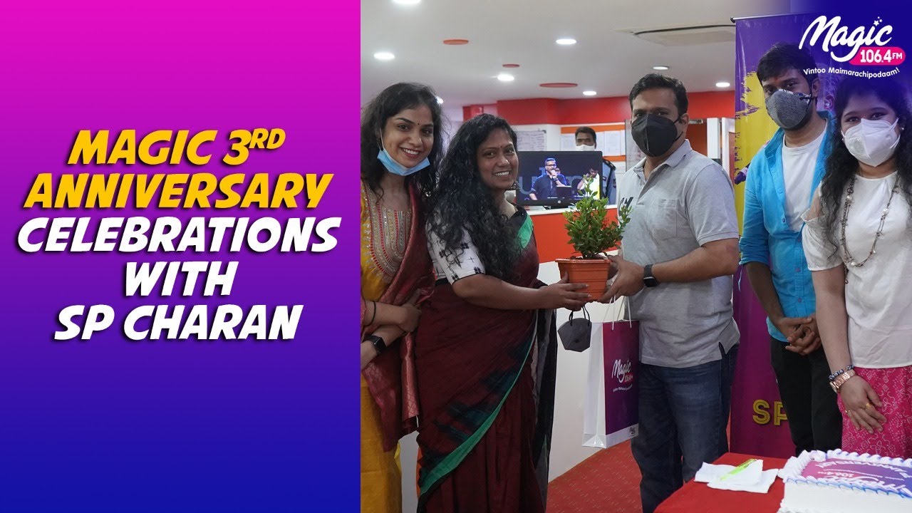 SP Charan Interview | 3rd Anniversary | Magicotsavam | Magic FM Telugu ...