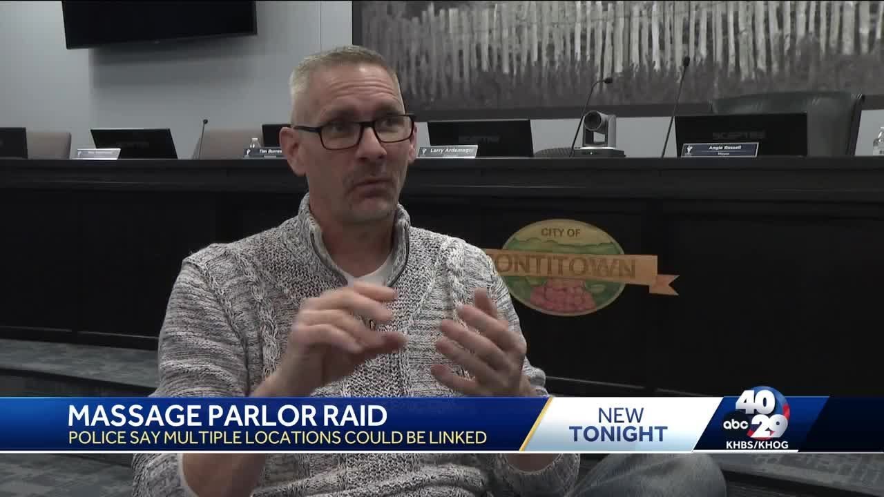 Police: Massage parlor raid in Tontitown reveals possible network - YouTube