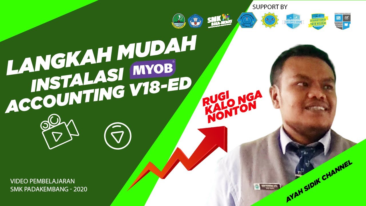 MUDAHNYA INSTAL MYOB ACCOUNTING V18 ED pada windows 10 - YouTube