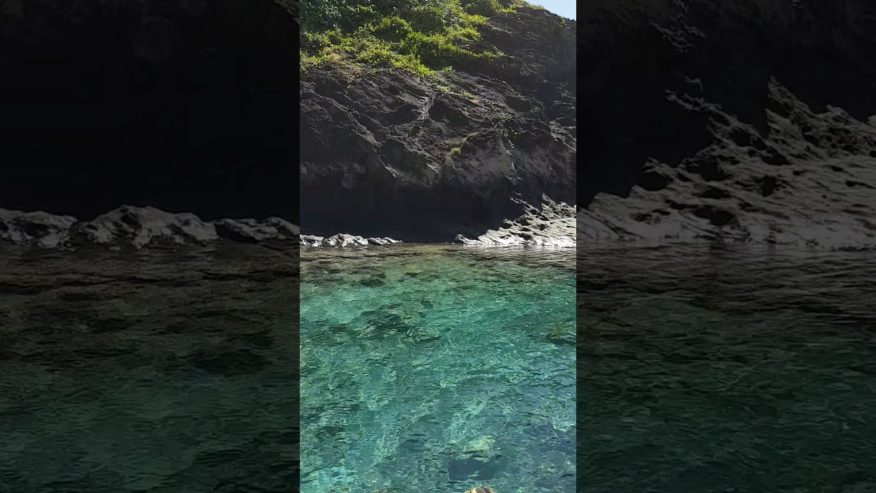 Apolima island natural pool, Samoa - YouTube