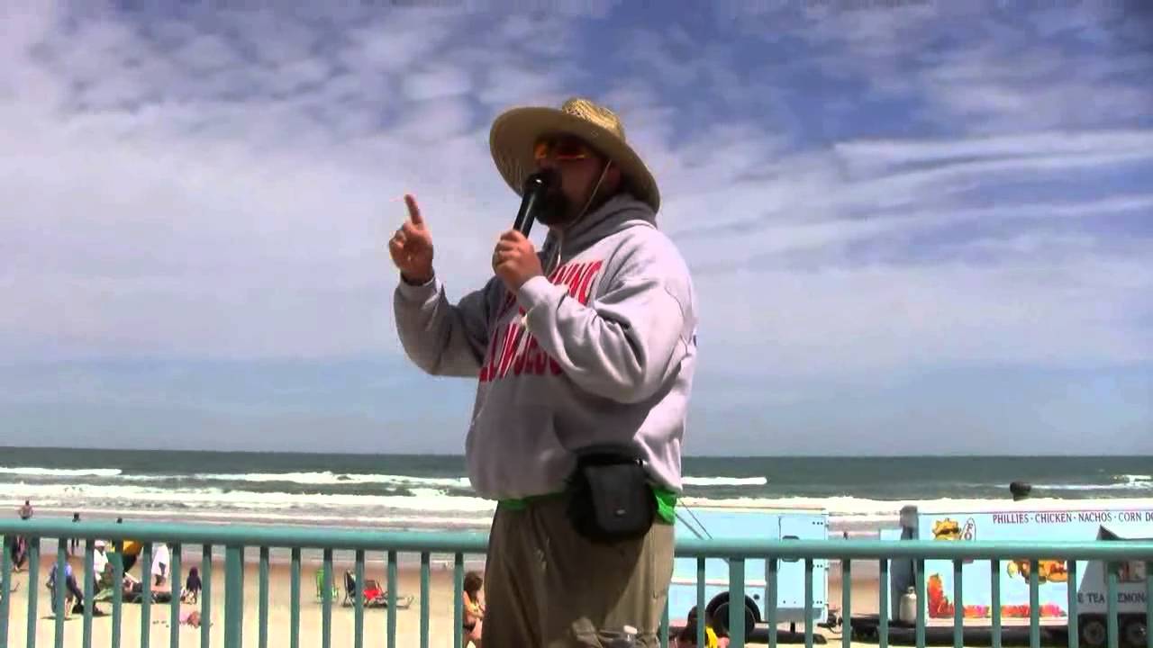 CRAZY PREACHER at Daytona Beach Spring Break 2013 - Kerrigan Skelly ...