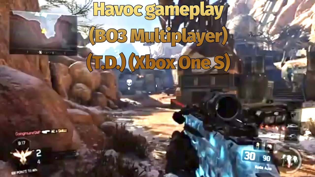 Havoc gameplay (BO3 Multiplayer) (T.D.) (Xbox One S) No Commentary ...