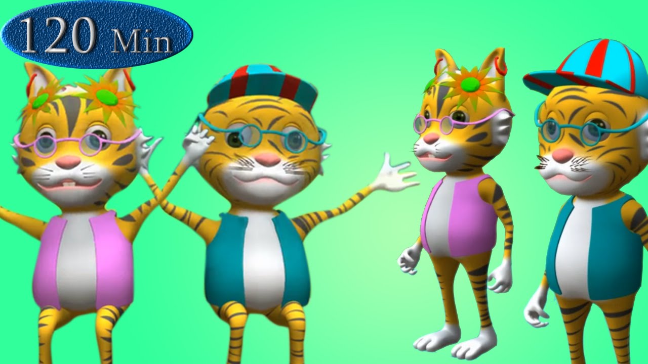 Clap Your Hands - 3D Animation English Nursery rhyme for children with ...