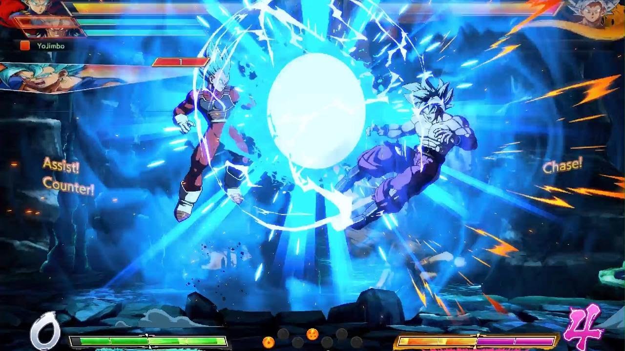 DBFZ 🟩 Not Today Ui Goku SS2 Gohan SS Goku vs 🟧 SSB Vegito SSB Vegeta ...