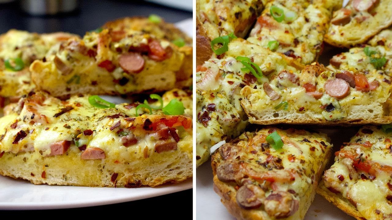 Breakfast Stuffed Bread Recipe || Breakfast Recipe || Bread Stuffed ...