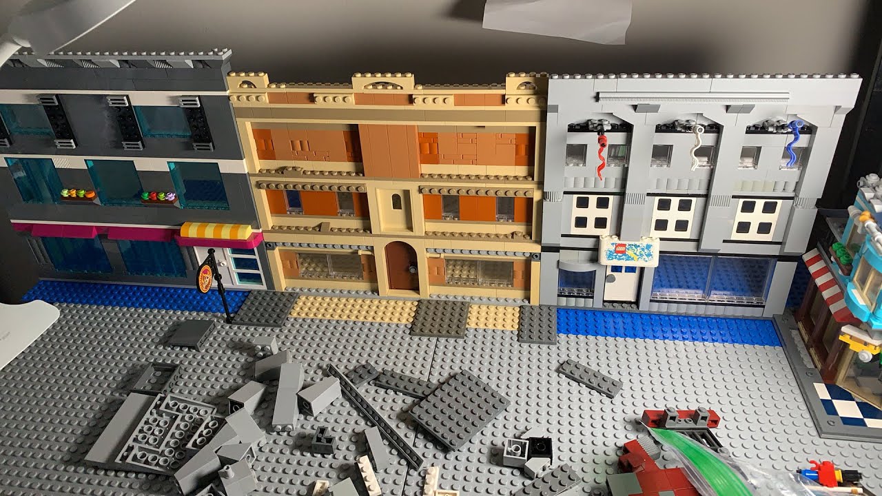 Adding Sidewalks to my Lego City! - YouTube