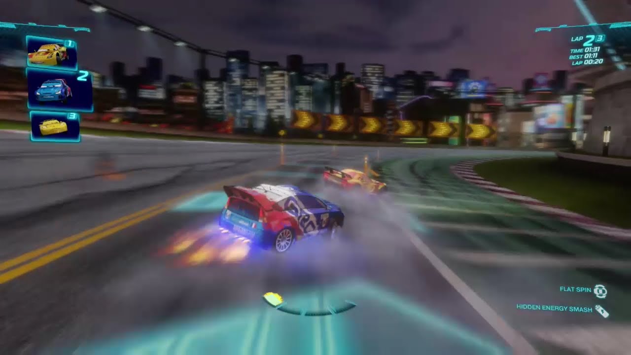 Cars 2 The Video Game | Raoul CaRoule - Vista Run | - YouTube