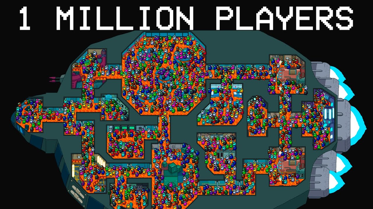 AMONG US, but FLOOR is LAVA - YouTube