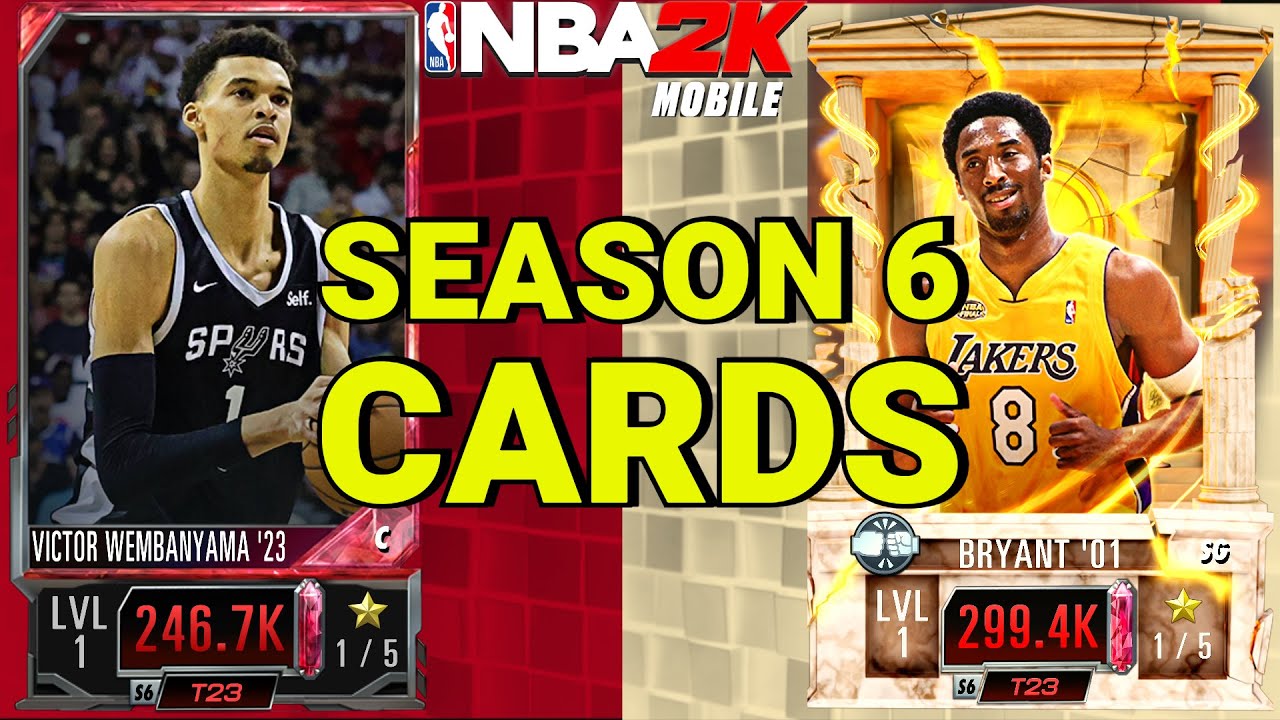 SEASON 6 SNEAK PEEK : NEW TIERS & 1ST THEME CARDS | NBA 2K Mobile - YouTube