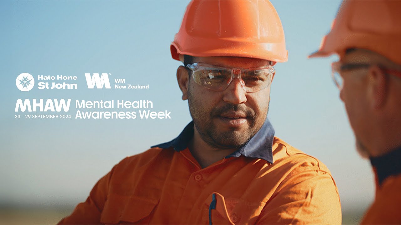 Hato Hone St John and WM New Zealand for MHAW 2024 - YouTube