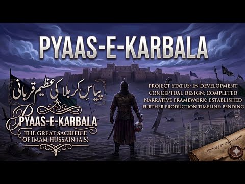 Pyaas-e-Karbala Movie (Coming Soon) | Imam Hussain (A.S) Status & Sacrifice | New Urdu Project 2026