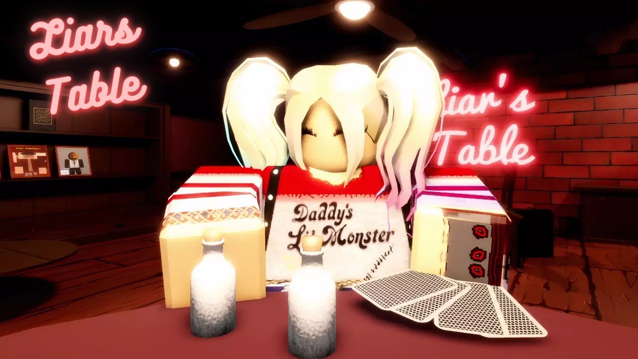 Playing Roblox Liars Table! - YouTube