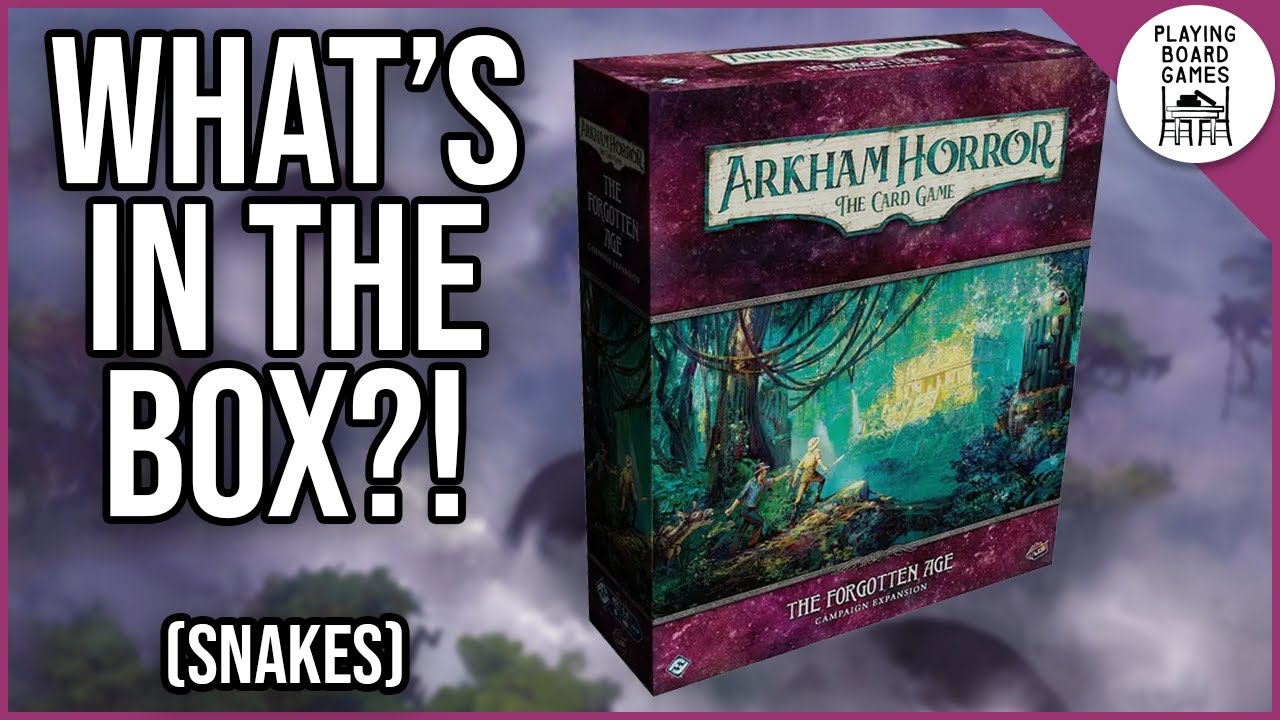 What comes in the THE FORGOTTEN AGE Campaign Box?! (Unboxing Video ...