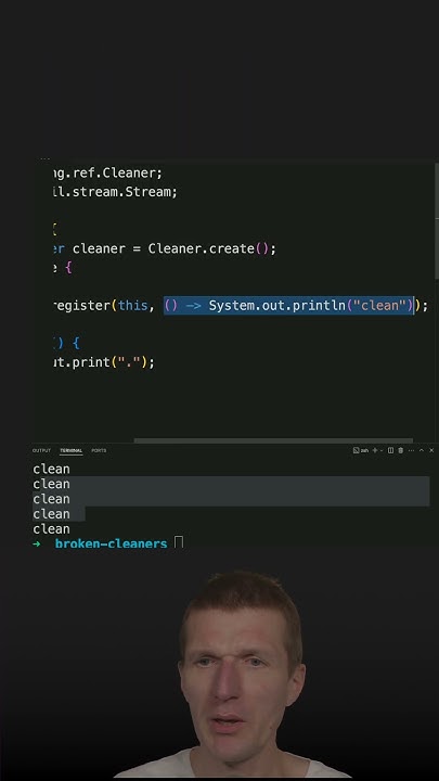 Dont Break The Cleaner Java Shorts Coding Airhacks Youtube