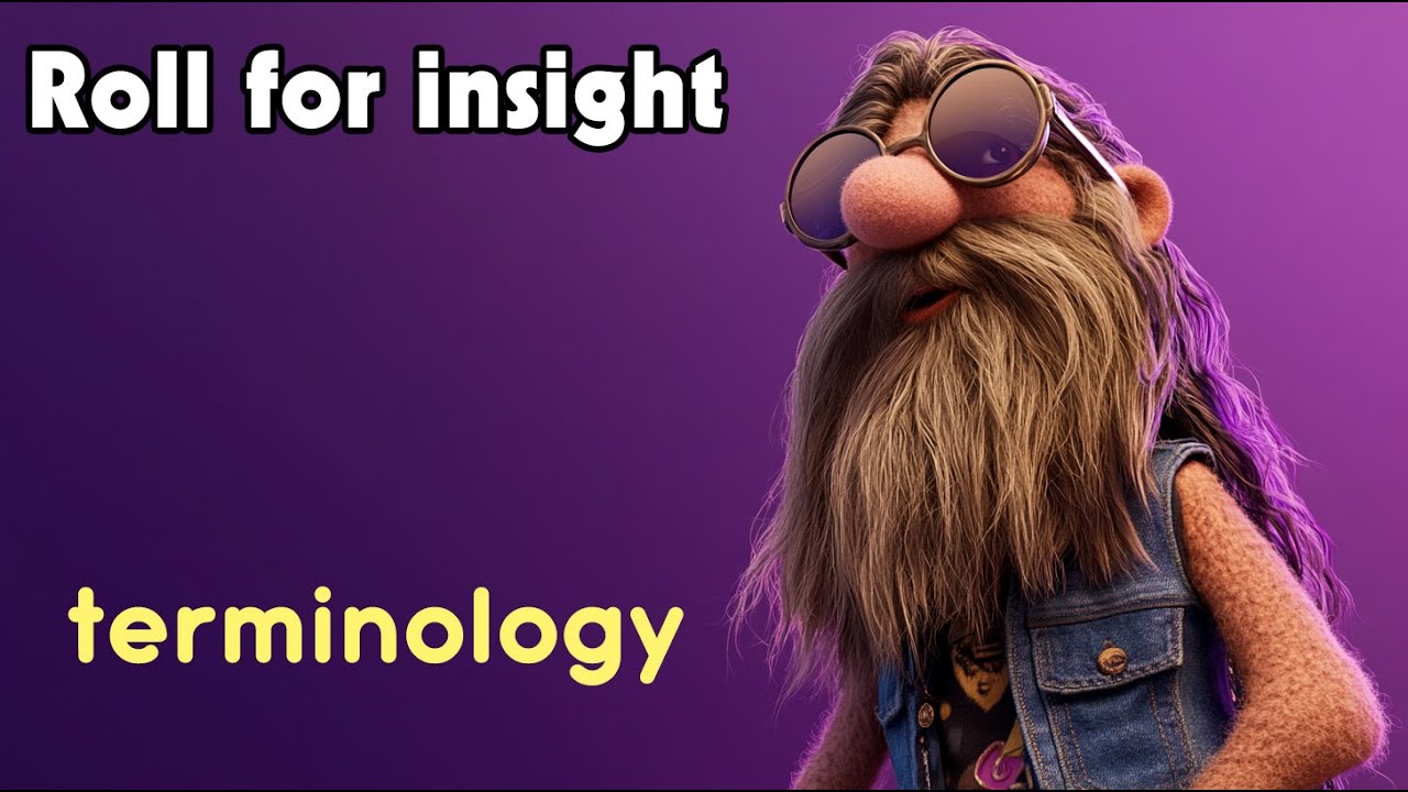#TTRPG - Roll for Insight - Terminology and Jargon - YouTube