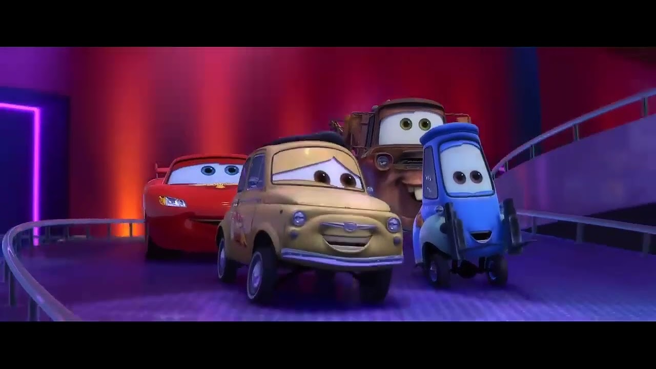 CARS 2 - [2011] - PARTE 7 - ÉL RAYO MCQUEEN Y SU EQUIPO VAN A VIAJAR ...