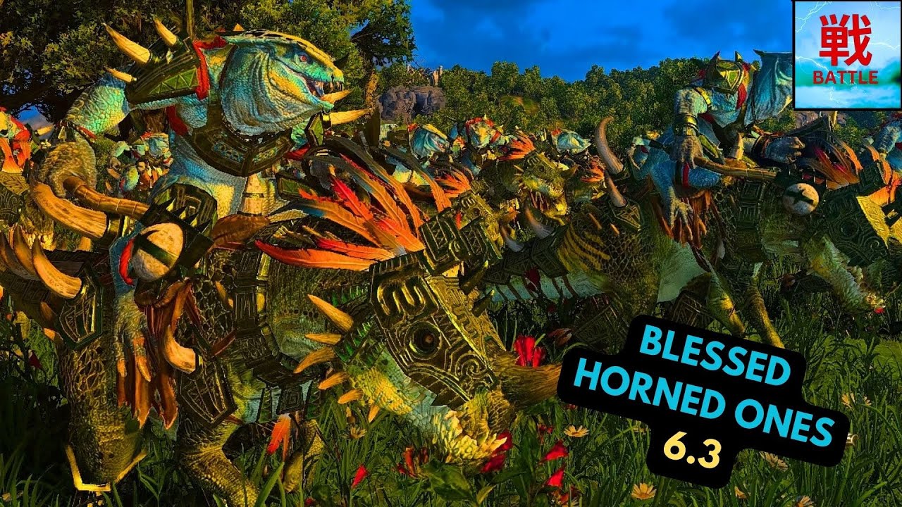 Are Blessed Horned Ones Any Good in Patch 6.3? - Lizardmen Unit Focus ...