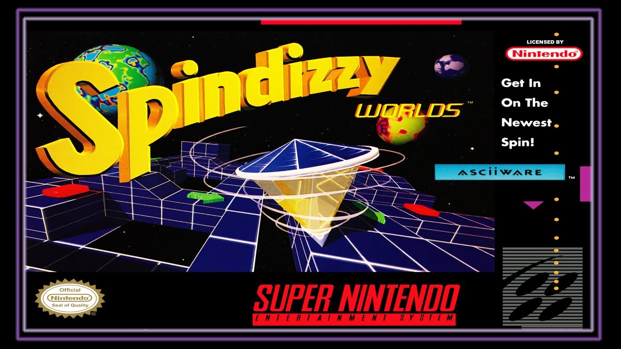 SNES Super Side Quest - Game # 150 - Spindizzy Worlds [1/2] - YouTube