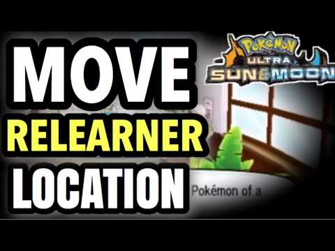 Pokemon moon move relearner - bopqebanana
