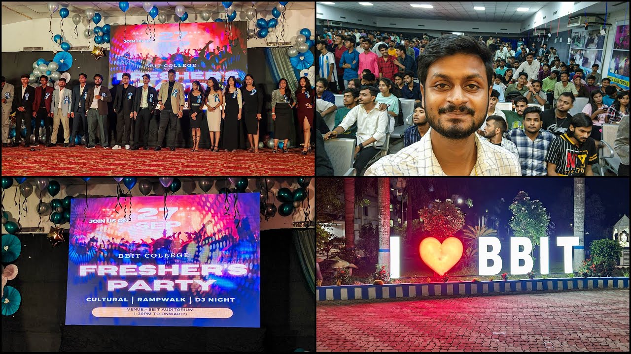 BBIT Freshers Party 2k24 | Engineering College in Kolkata - YouTube