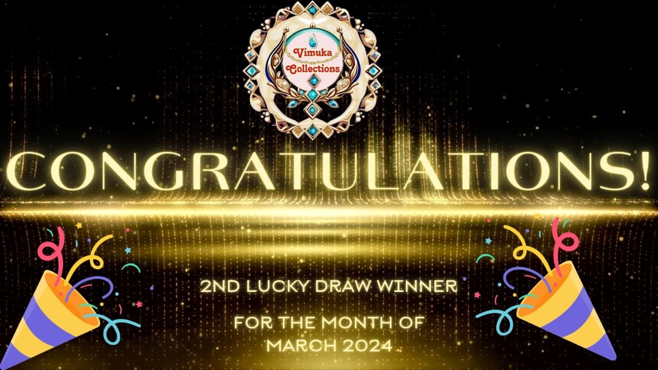 Lucky draw winner for March 2024 - YouTube