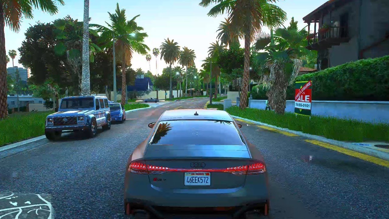 GTA 5 Next Level Graphics QuantV Mod And Realistic Gameplay On RX ...