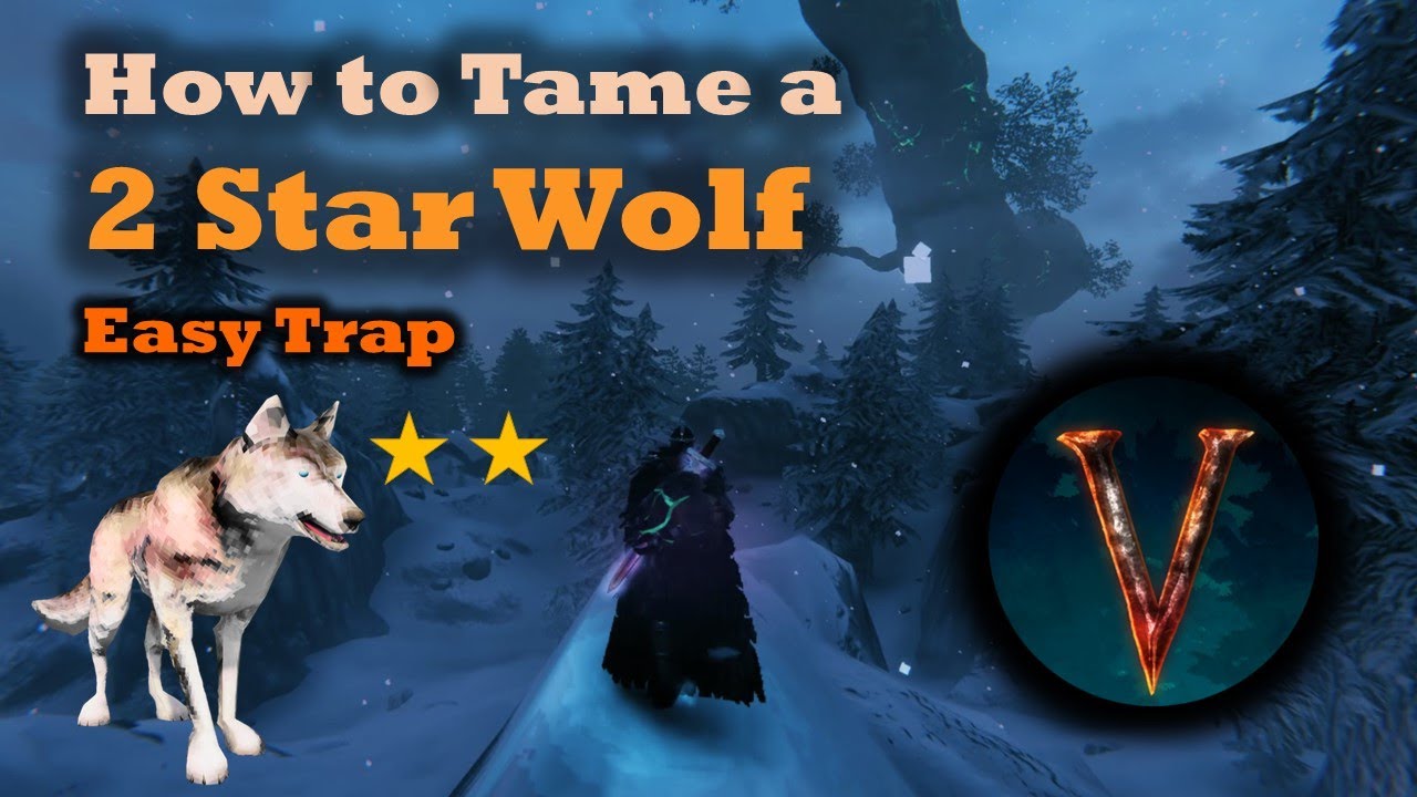 Valheim | Taming a Two Star Wolf - YouTube