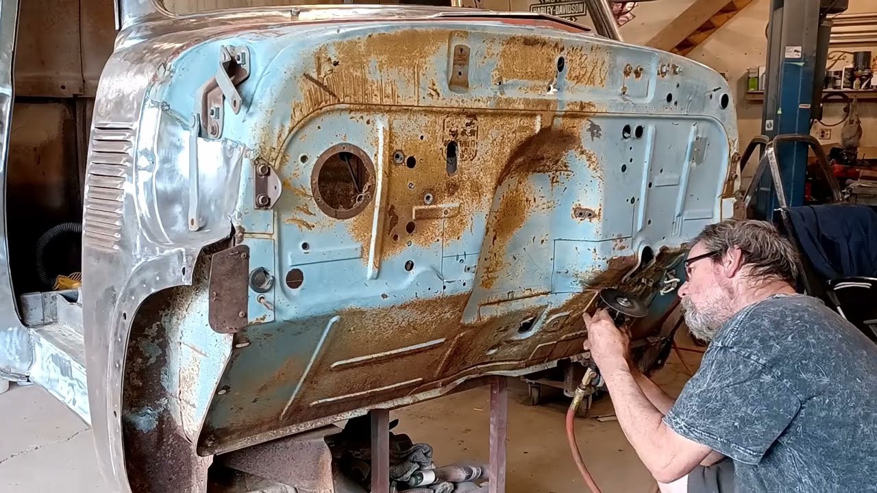 '51 CHEVY FIREWALL MODS! - YouTube