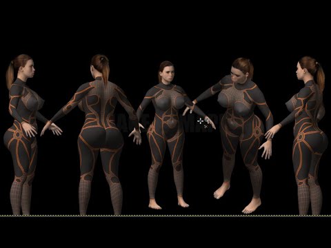 makehuman- hot female body modeling - YouTube