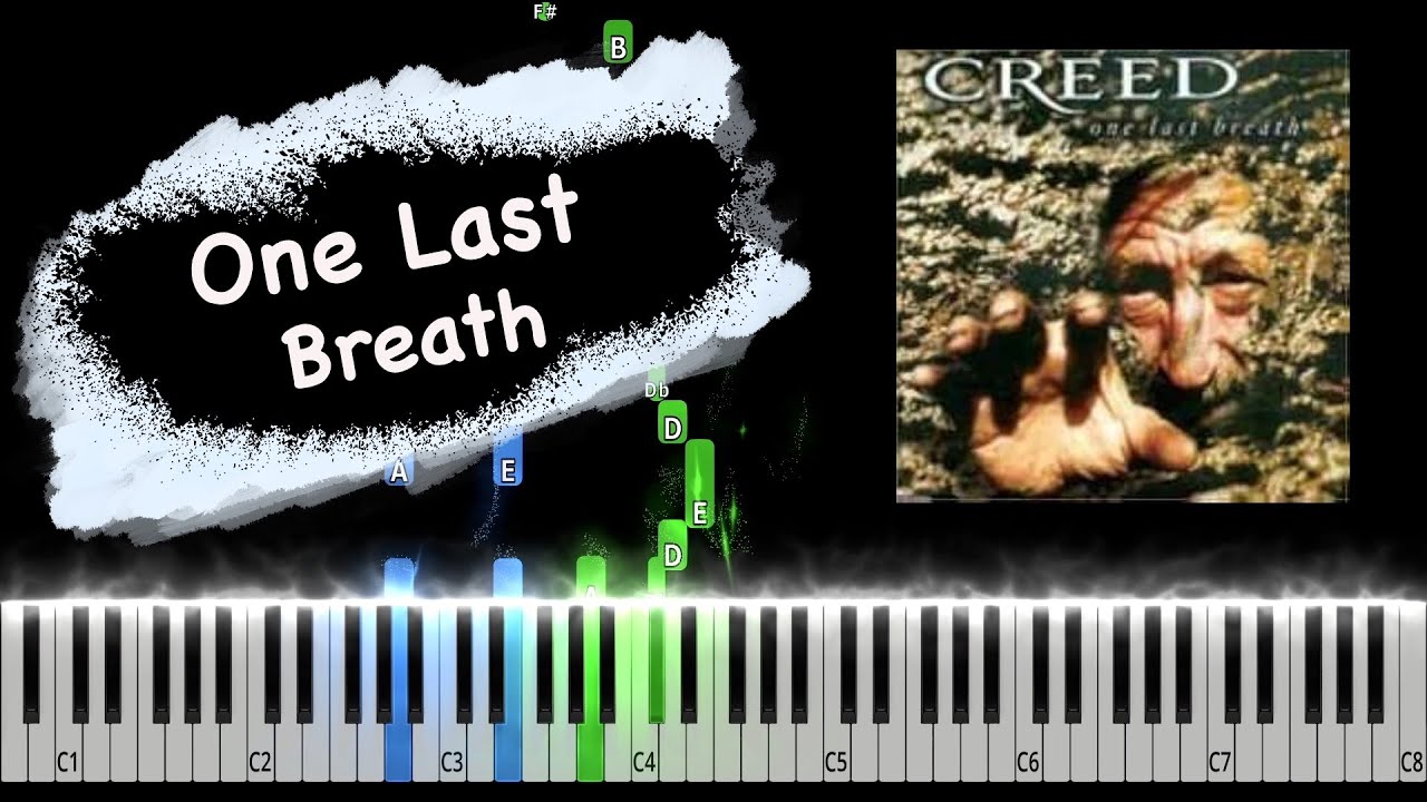 Creed - One Last Breath Piano Tutorial - YouTube