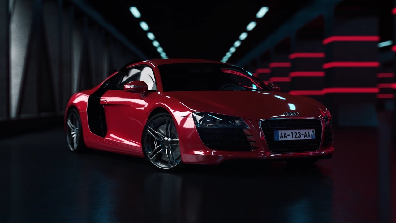 Audi R8 - Animation - Nathan Strnad & Tom Perrichon - YouTube