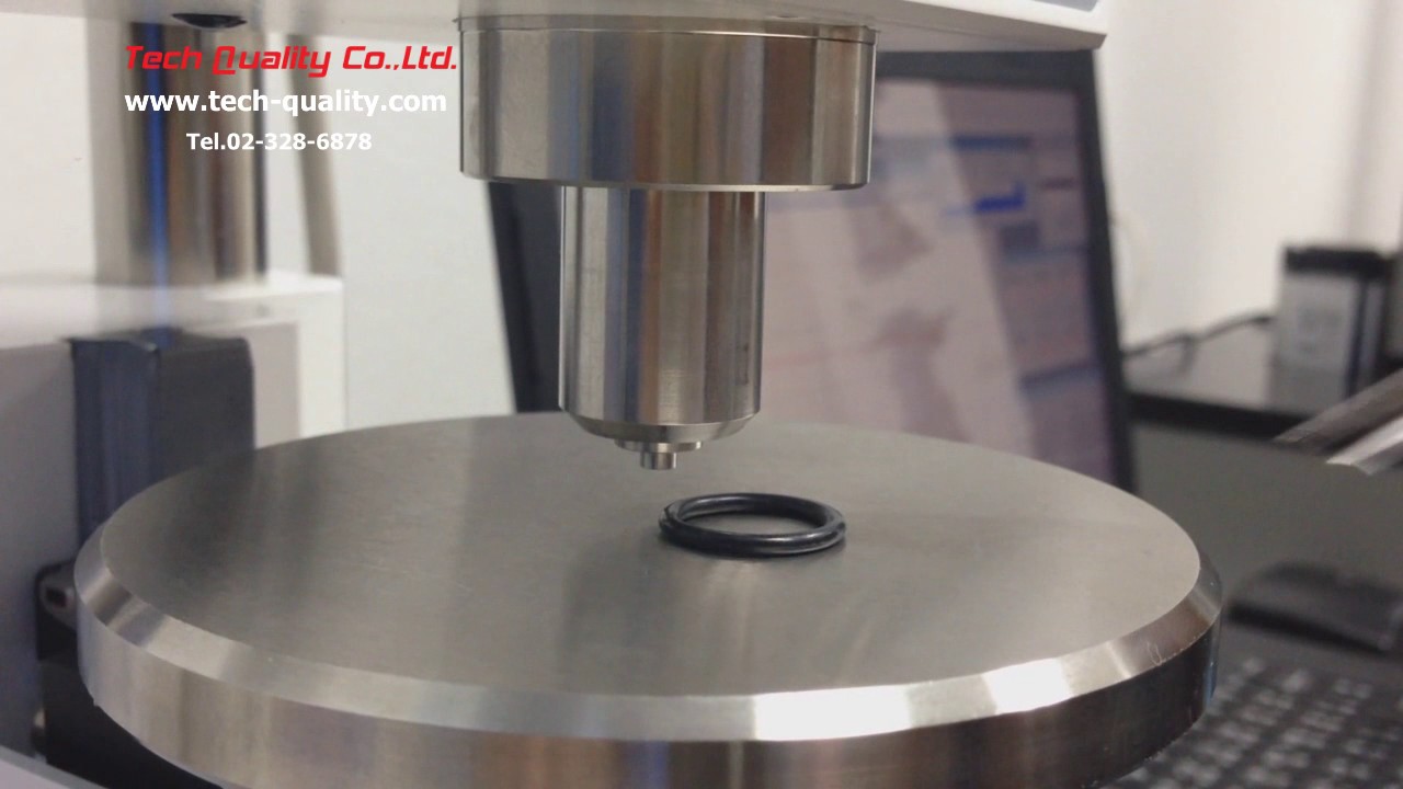 Hildebrand- Micro IRHD Hardness Tester - YouTube