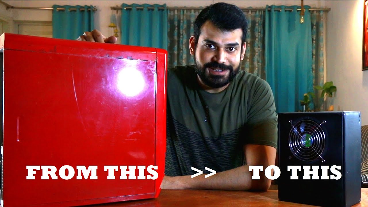 DIY SFF PC Case | Transform Your PC | G3220 | GT710 - YouTube