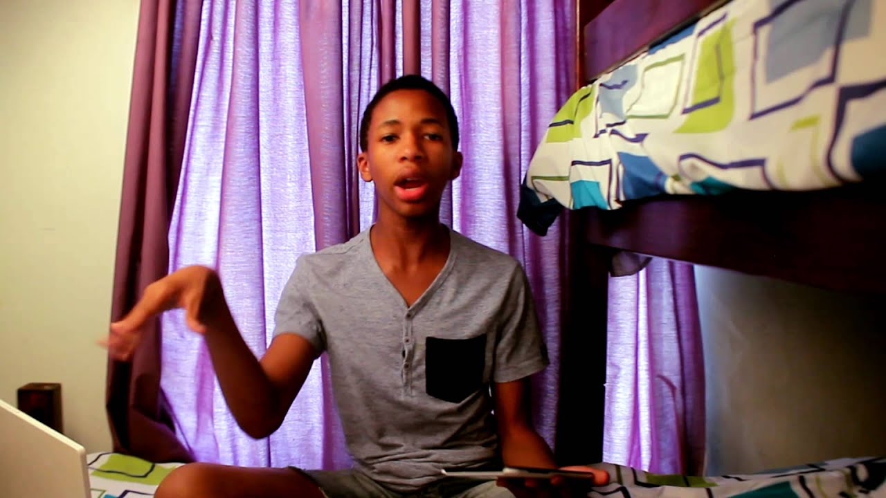 Lasizwe in 2016 doing a Showmax advert in his bedroom - YouTube