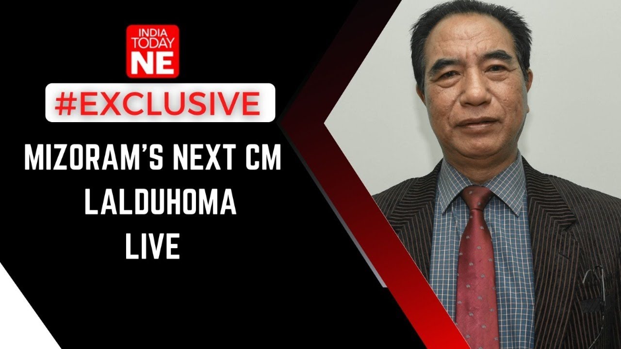 LIVEII ZPM leader and the party's CM face Lalduhoma with India Today NE ...
